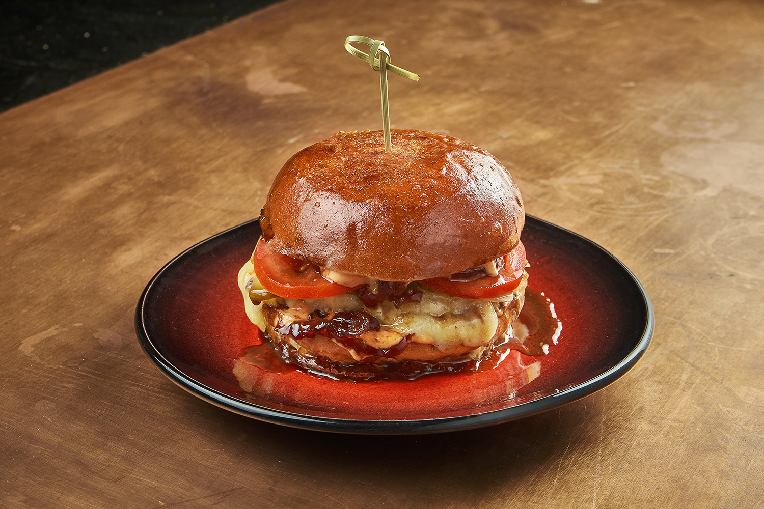 Pepper Crusted Turkey Burger - Ventura Foods Canada