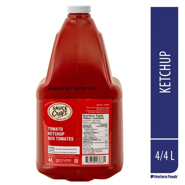 Sauce Craft® Tomato Ketchup - Ventura Foods Canada