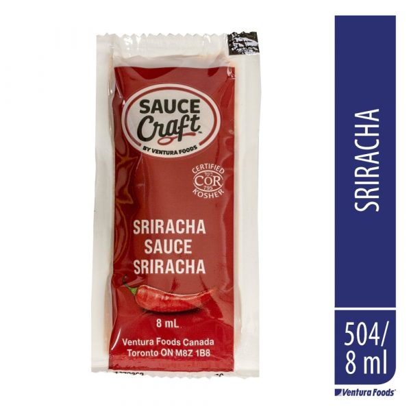 Sauce Craft® Sriracha Sauce Single Serve Packet - Ventura Foods Canada