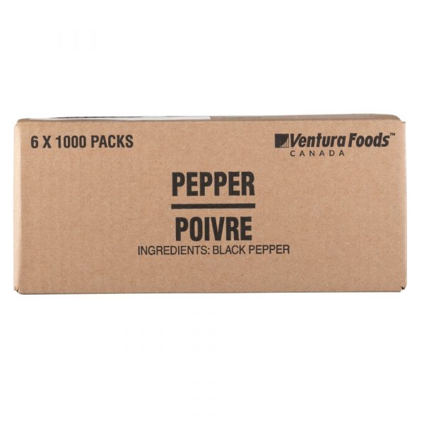 Sauce Craft™ Black Pepper Single Serve Packet - Ventura Foods Canada