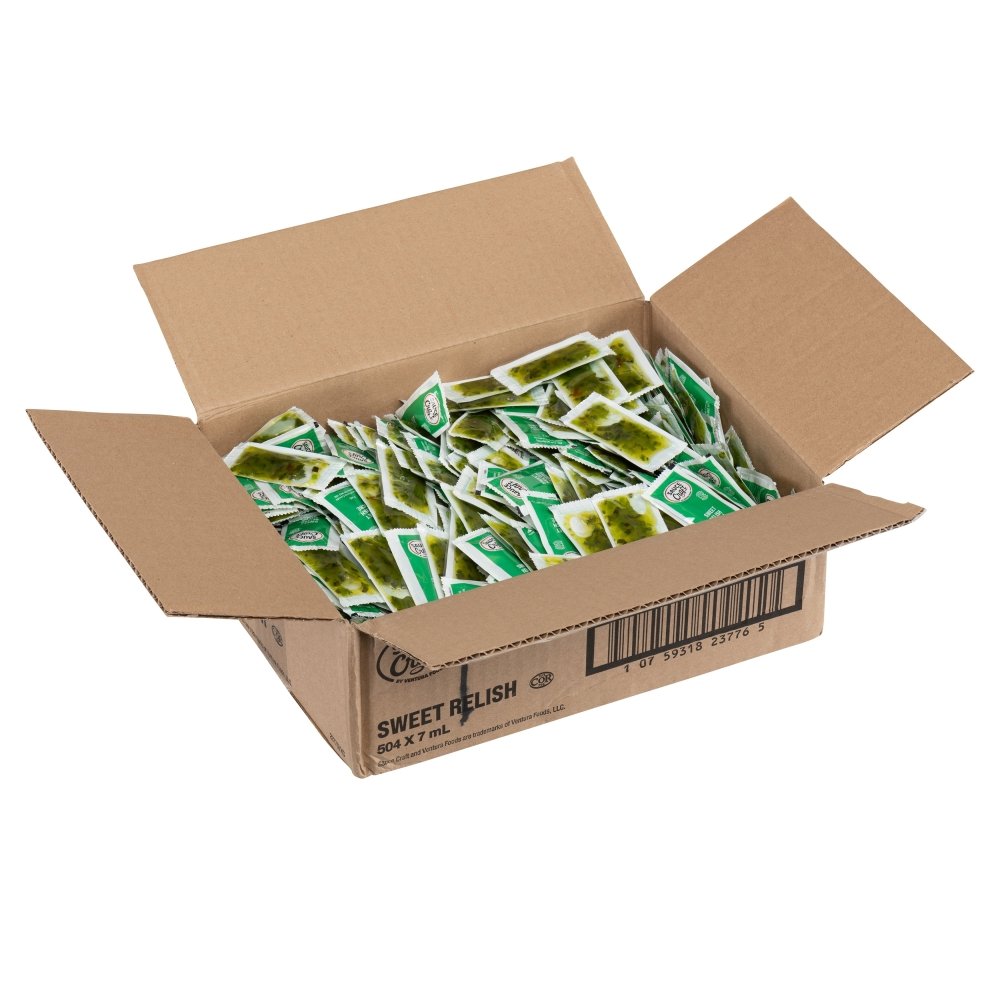 Sauce CraftMD Relish Sucré Sachets Individuels - Ventura Foods Canada