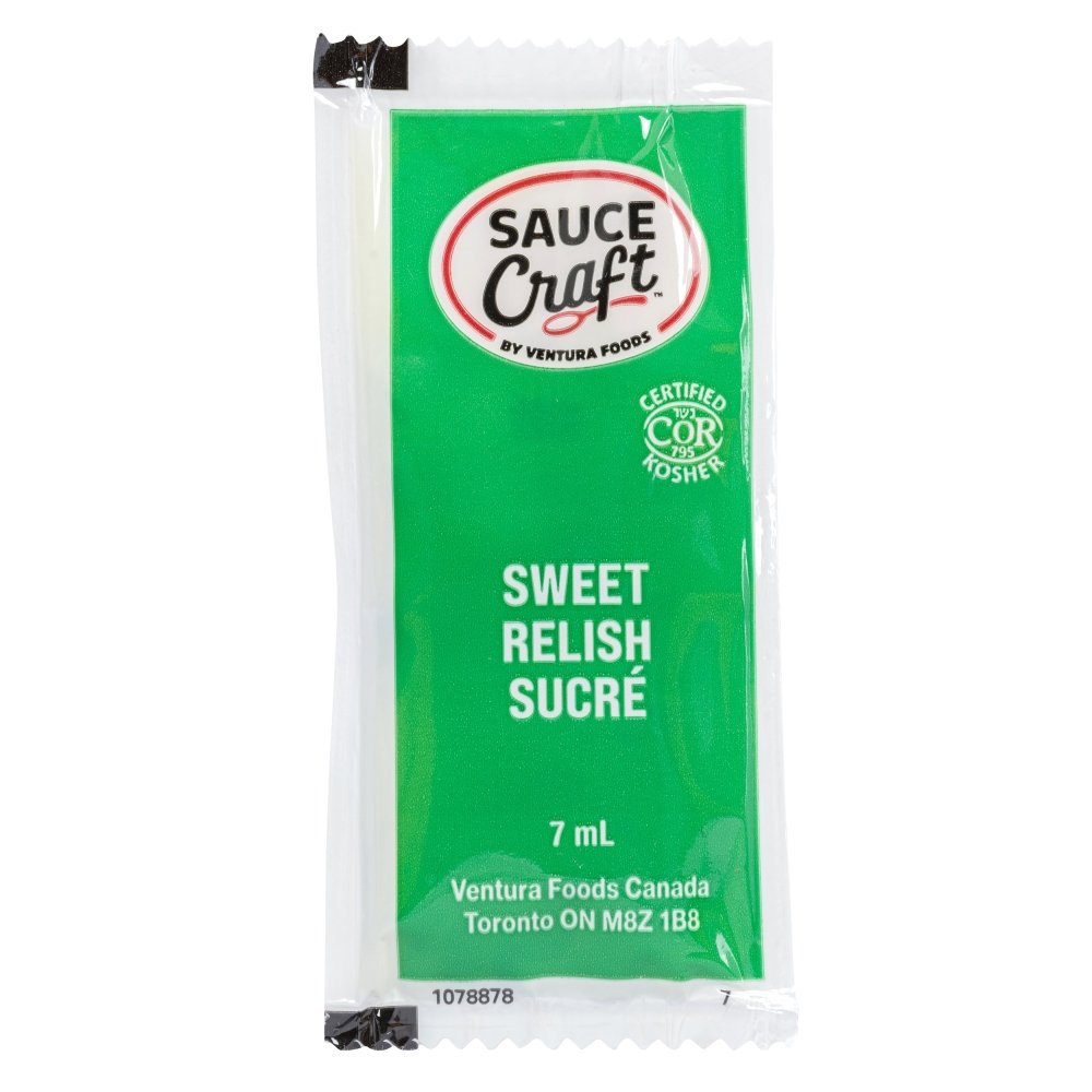 Sauce Craft® Sweet Relish Single Serve Packet - Ventura Foods Canada