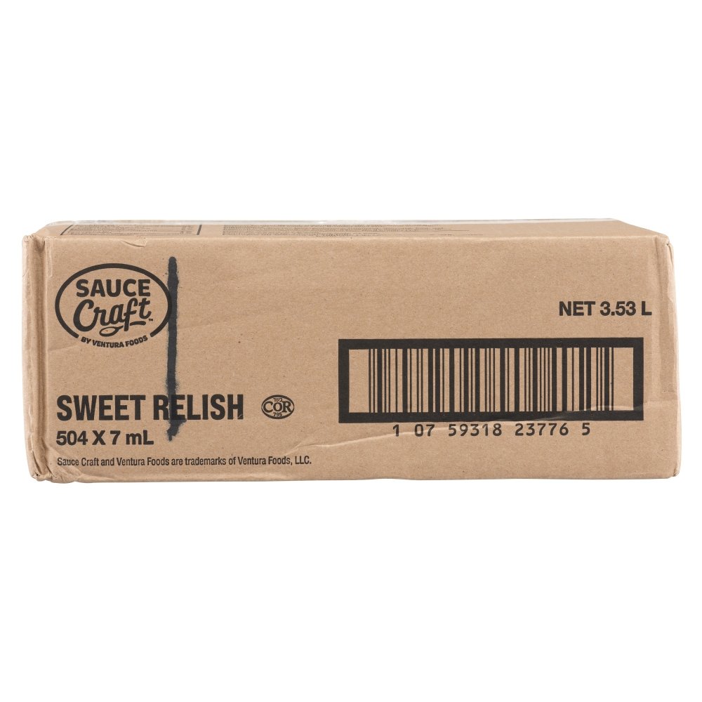Sauce CraftMD Relish Sucré Sachets Individuels - Ventura Foods Canada