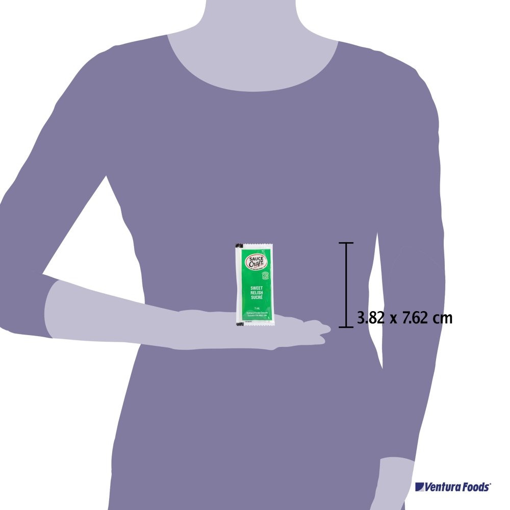 Sauce CraftMD Relish Sucré Sachets Individuels - Ventura Foods Canada