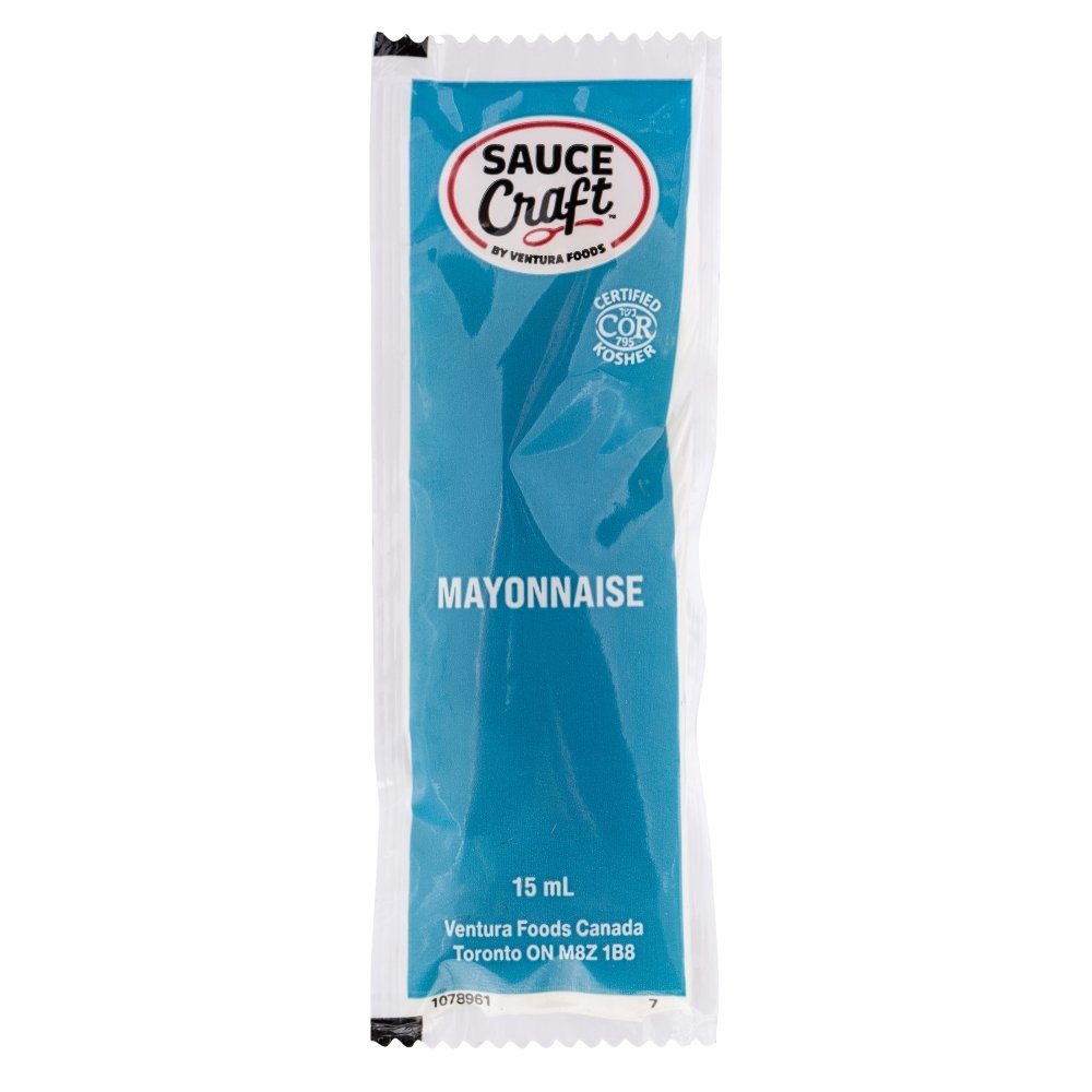 Sauce Craft® Mayonnaise Single Serve Packet - Ventura Foods Canada